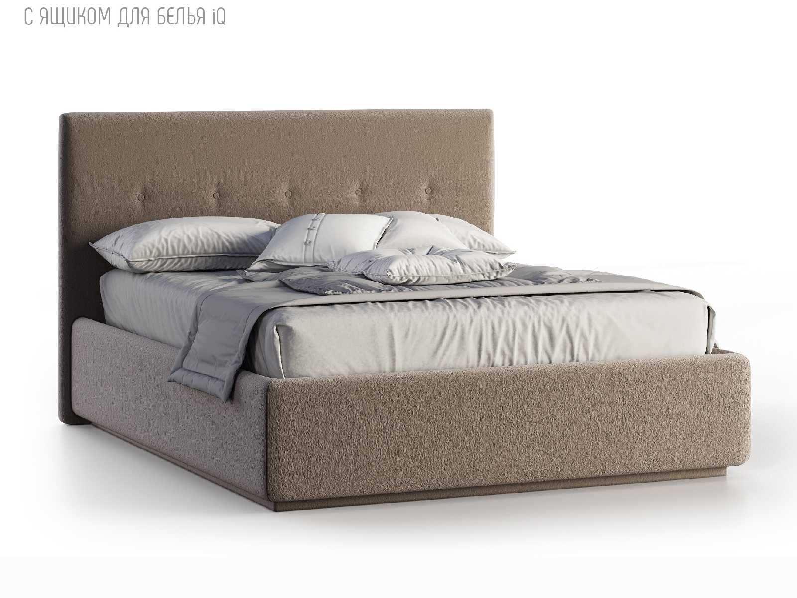 Кровать Nuvola Bianco Velutto 22 (с подъемным механизмом) 140х200 ...